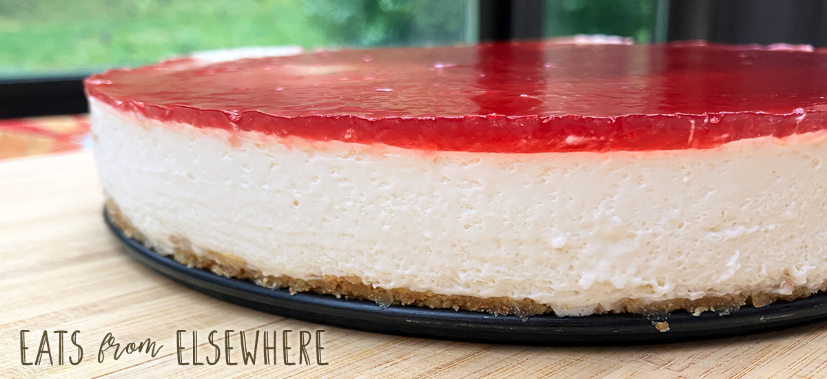 Light and creamy European-style no-bake cheesecake - Eats from Elsewhere